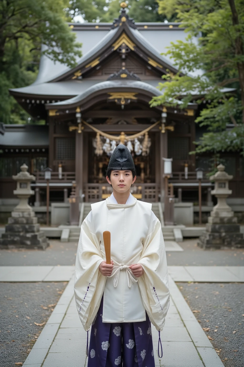 ung man、Japanese Shinto 、 - SeaArt AI