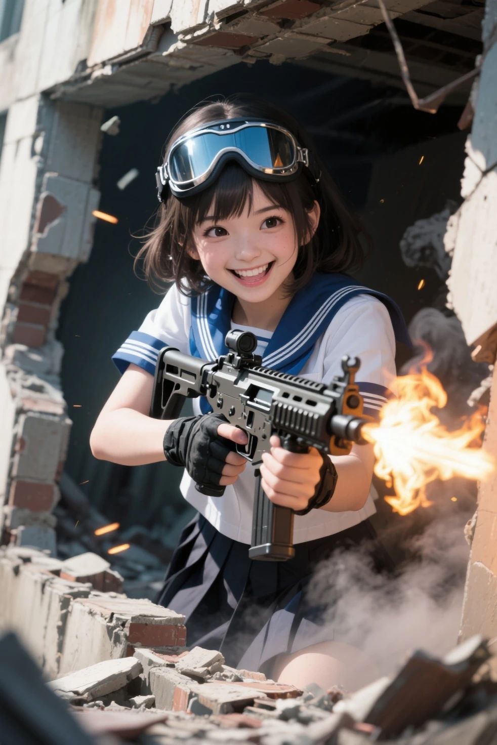 Ultra detailed, absolutely resolution, masterpiece, cute and wild ...