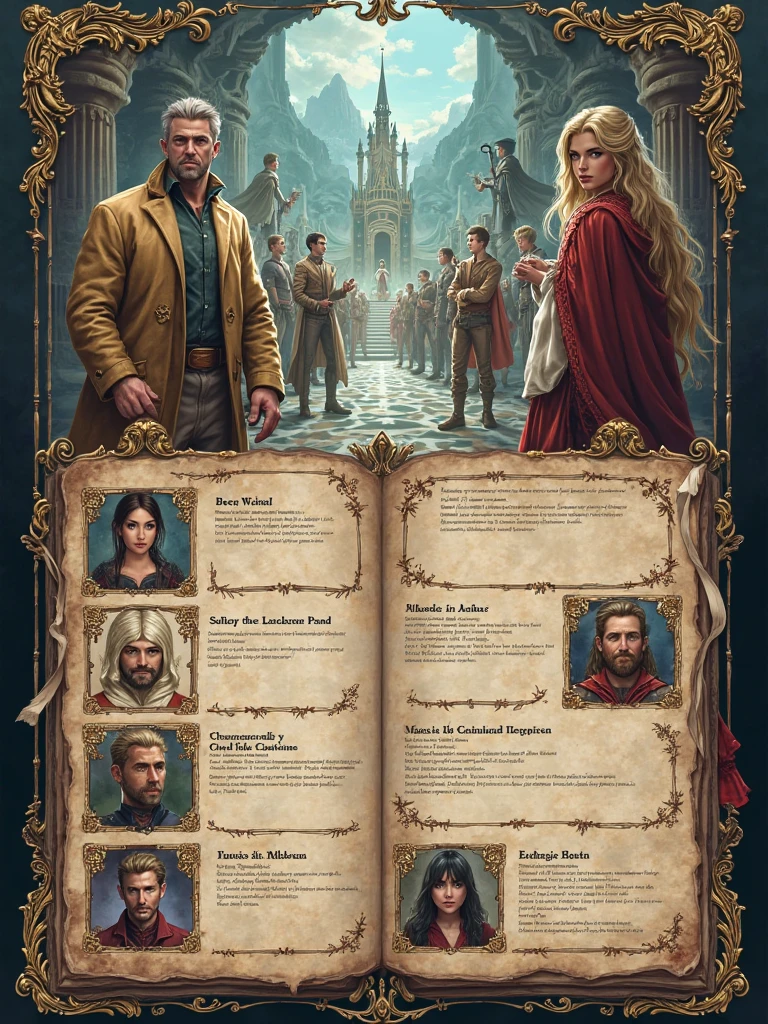 Scenario game sheet scenario template - SeaArt AI