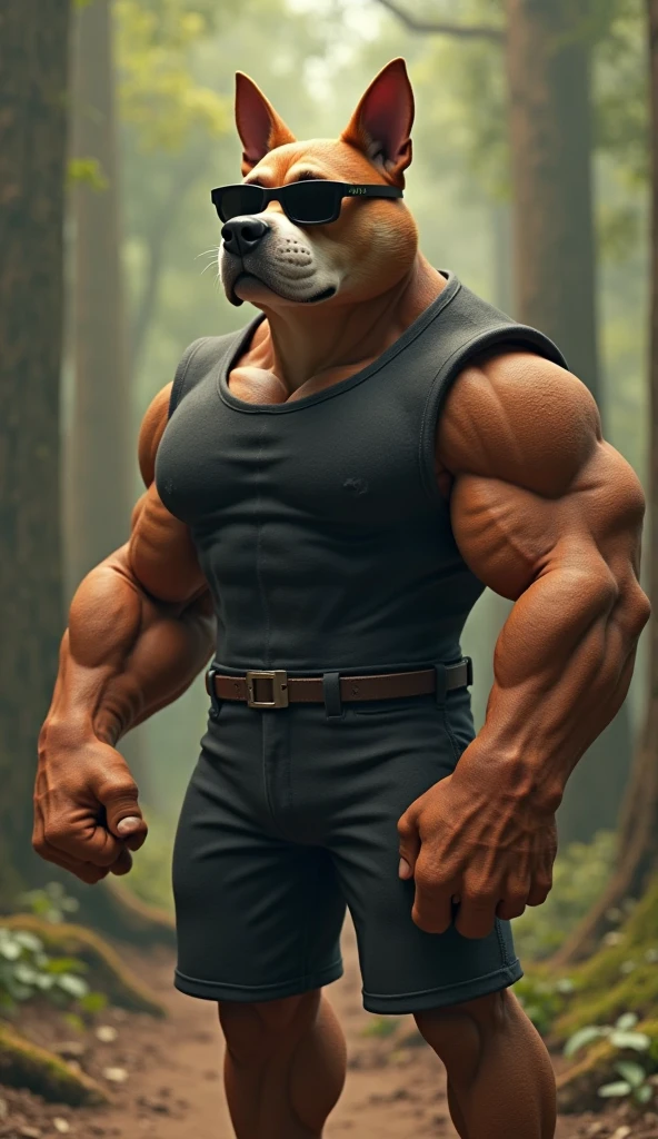 Anthro, bull, male, stoic pose, adult, veiny muscles, muscular - SeaArt AI
