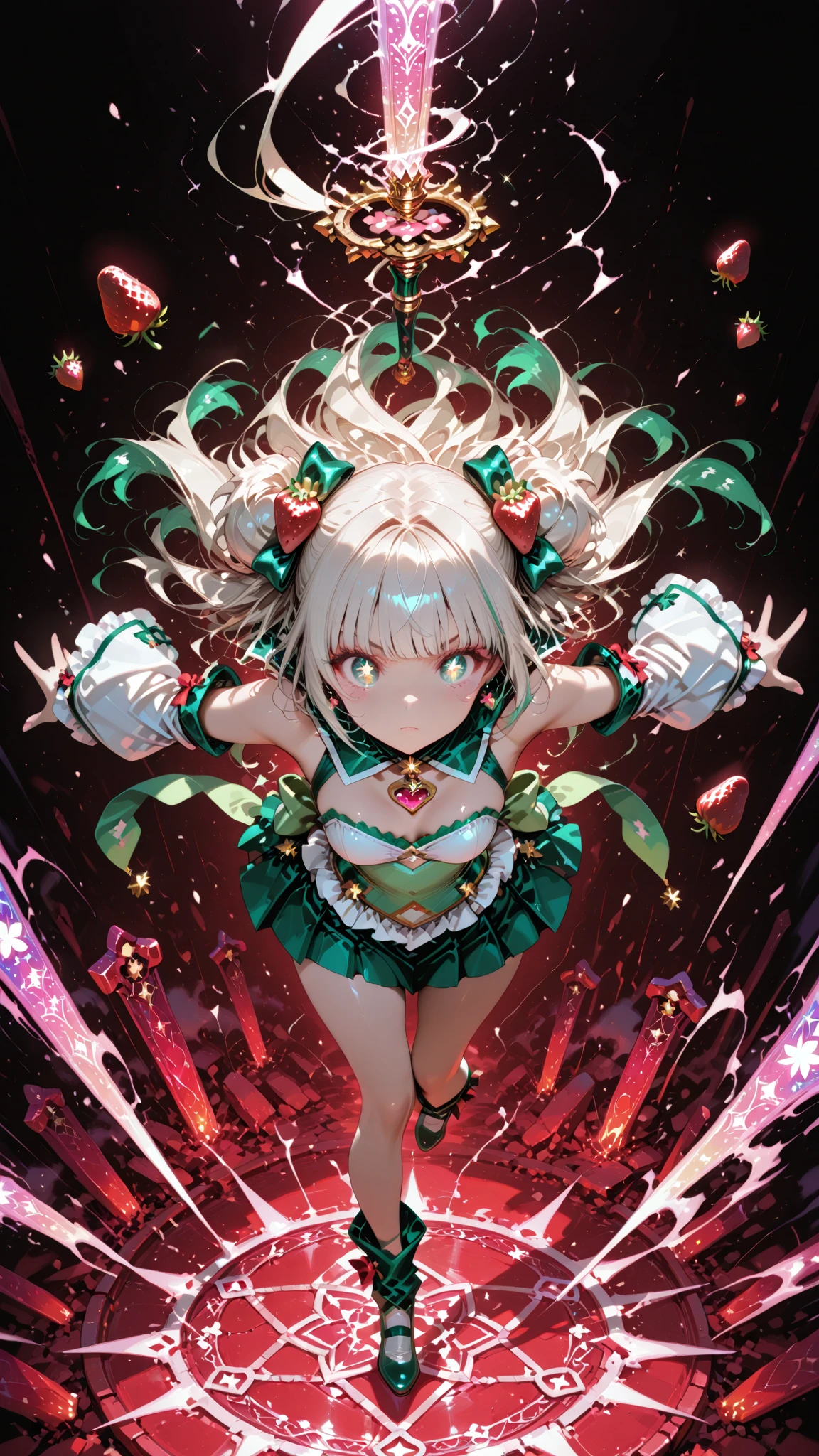 (Very creative), Extremely distorted and active Strawberry Magical Girl ...