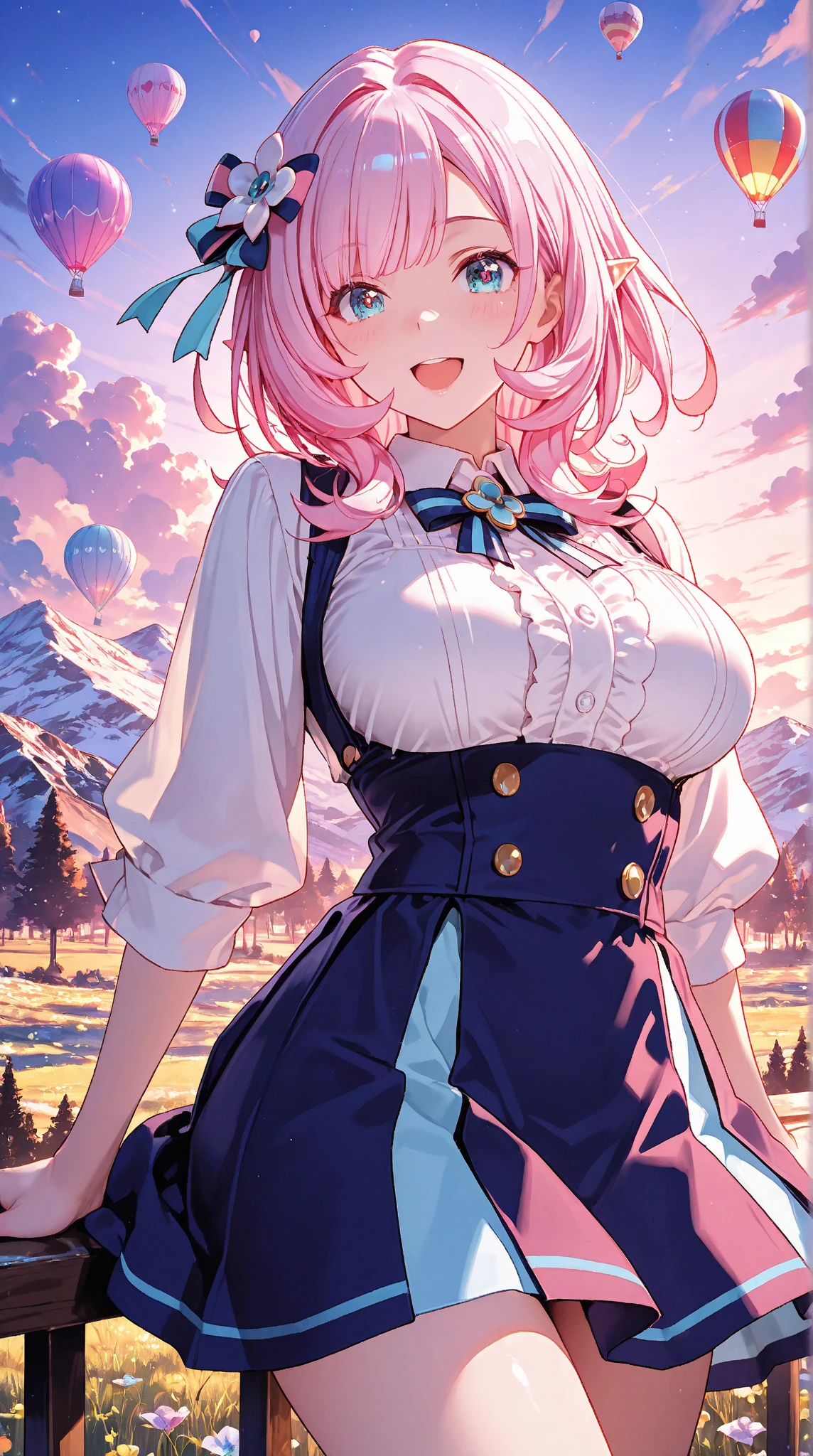 愛莉希雅 × スイス天空熱気球祭