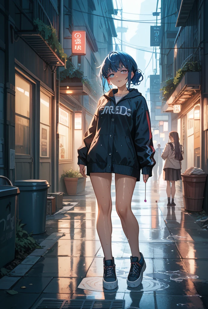 Female elementary school student drug addiction、Dead Eyes、small and ...