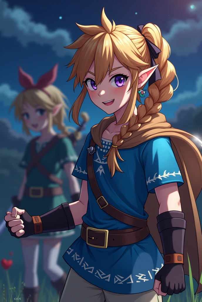 (Astolfo + Link), in the foreground Astolfo (Sailor Paladin) - SeaArt AI