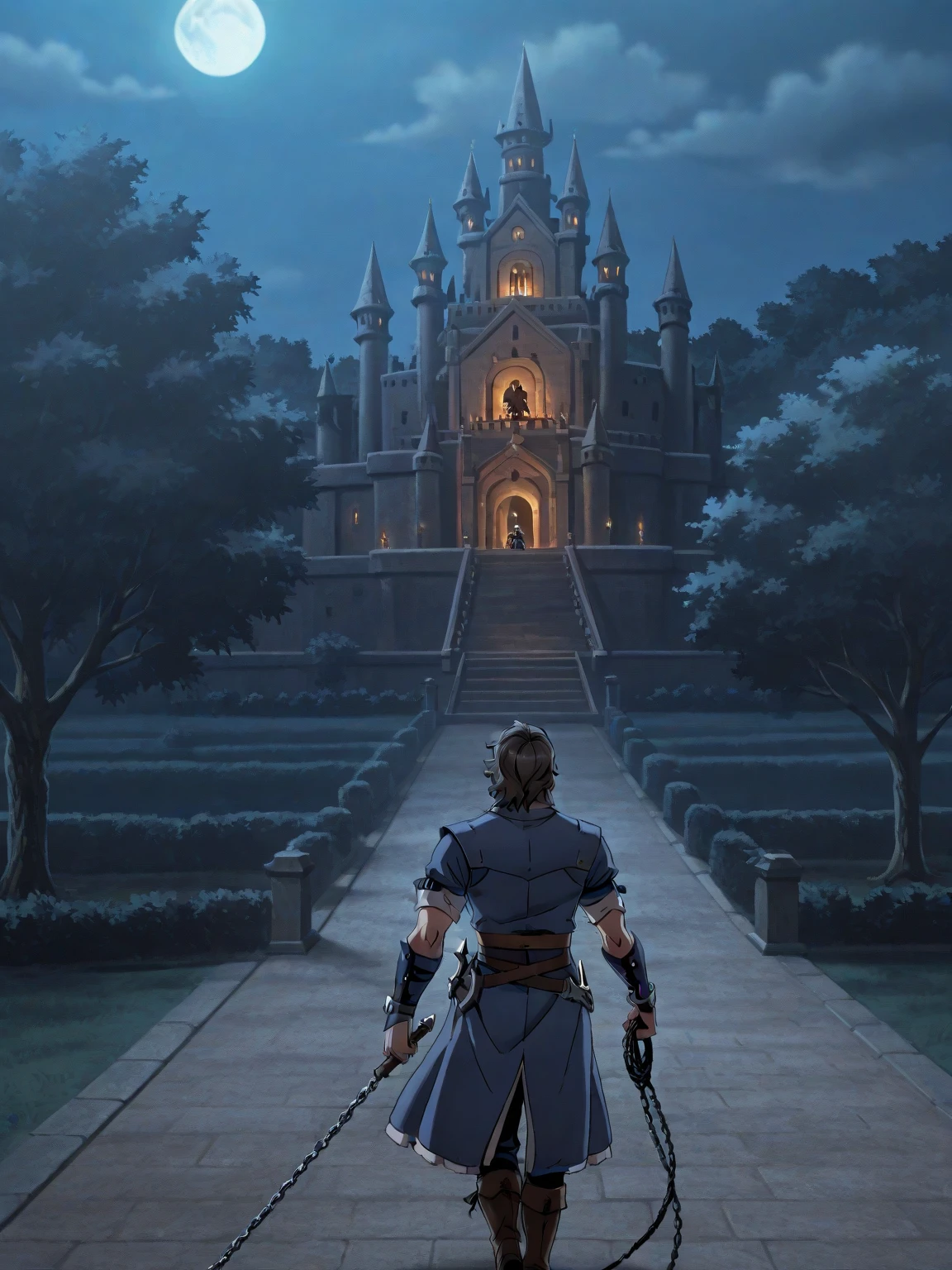Richter Belmont heading to Castlevania