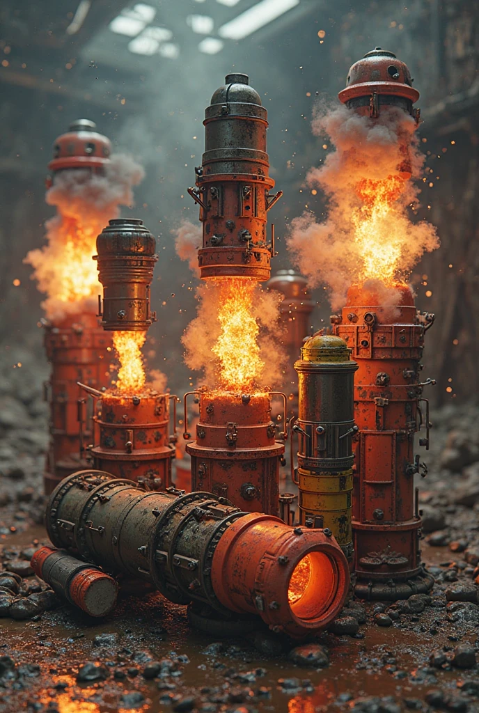 Types of Explosives - SeaArt AI
