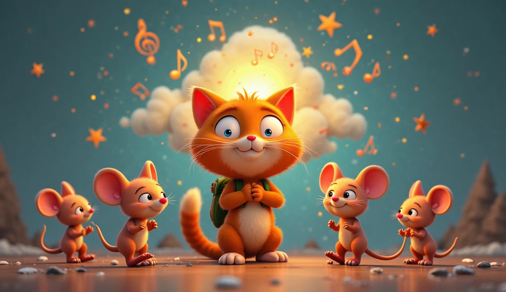 Final group hug. — The cat A playful, wide-eyed orange tabby cat with a ...