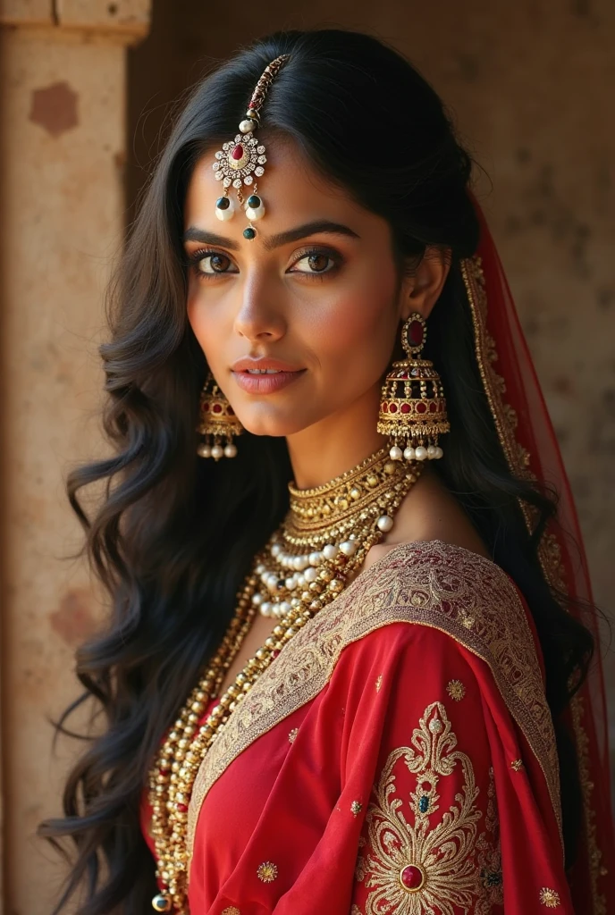 Jodhaa Bai is a radiant Rajput princess with graceful poise and natural ...