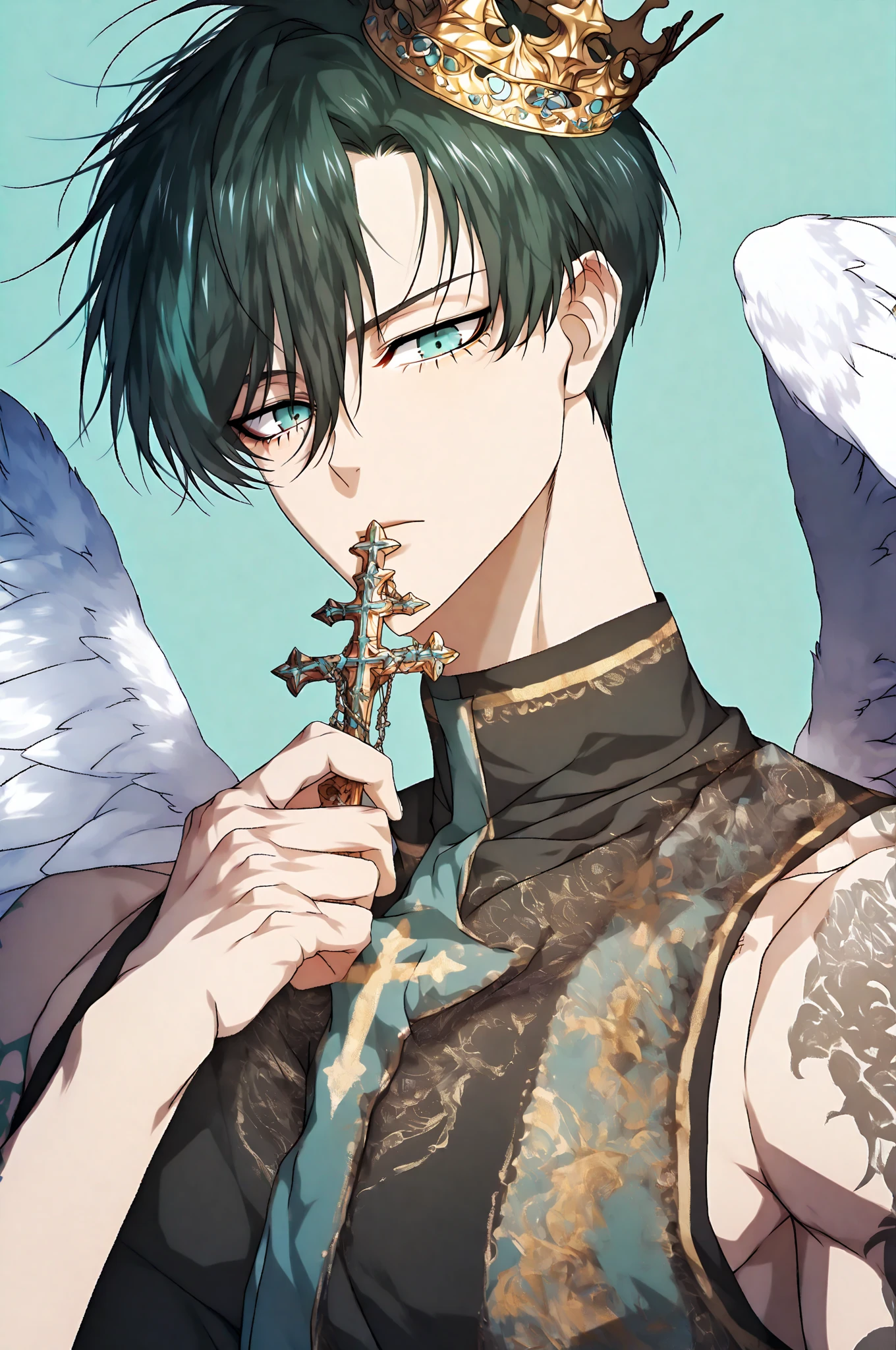 Fantasy_man_style, fantasy man, cool man, stylish man, handsome man ...