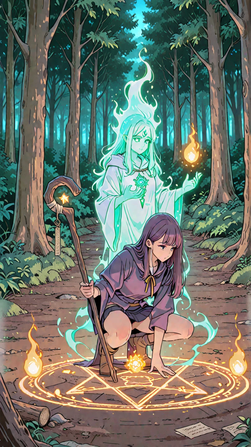 精霊の森：精霊召喚🧞‍♀️