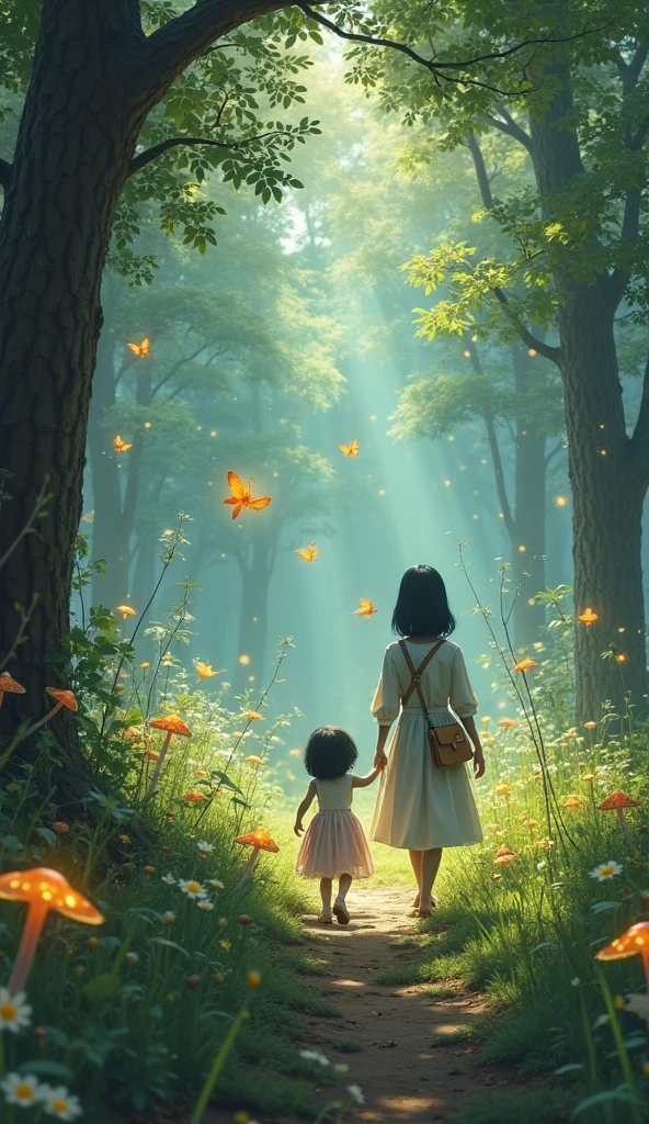 Realistic, The spirit forest, The spirits living in the beautiful ...
