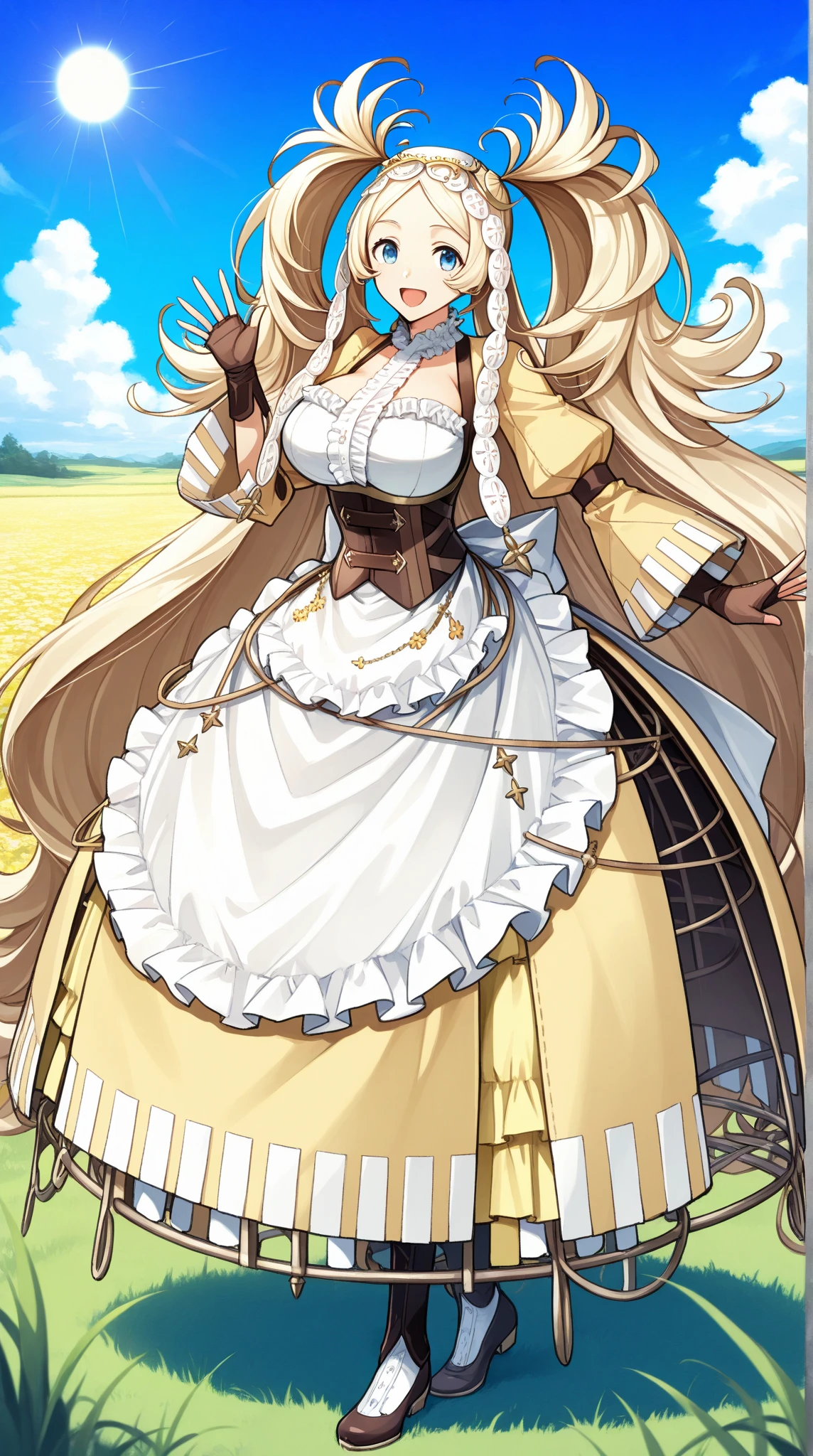 Lissa older version with extremely long hair