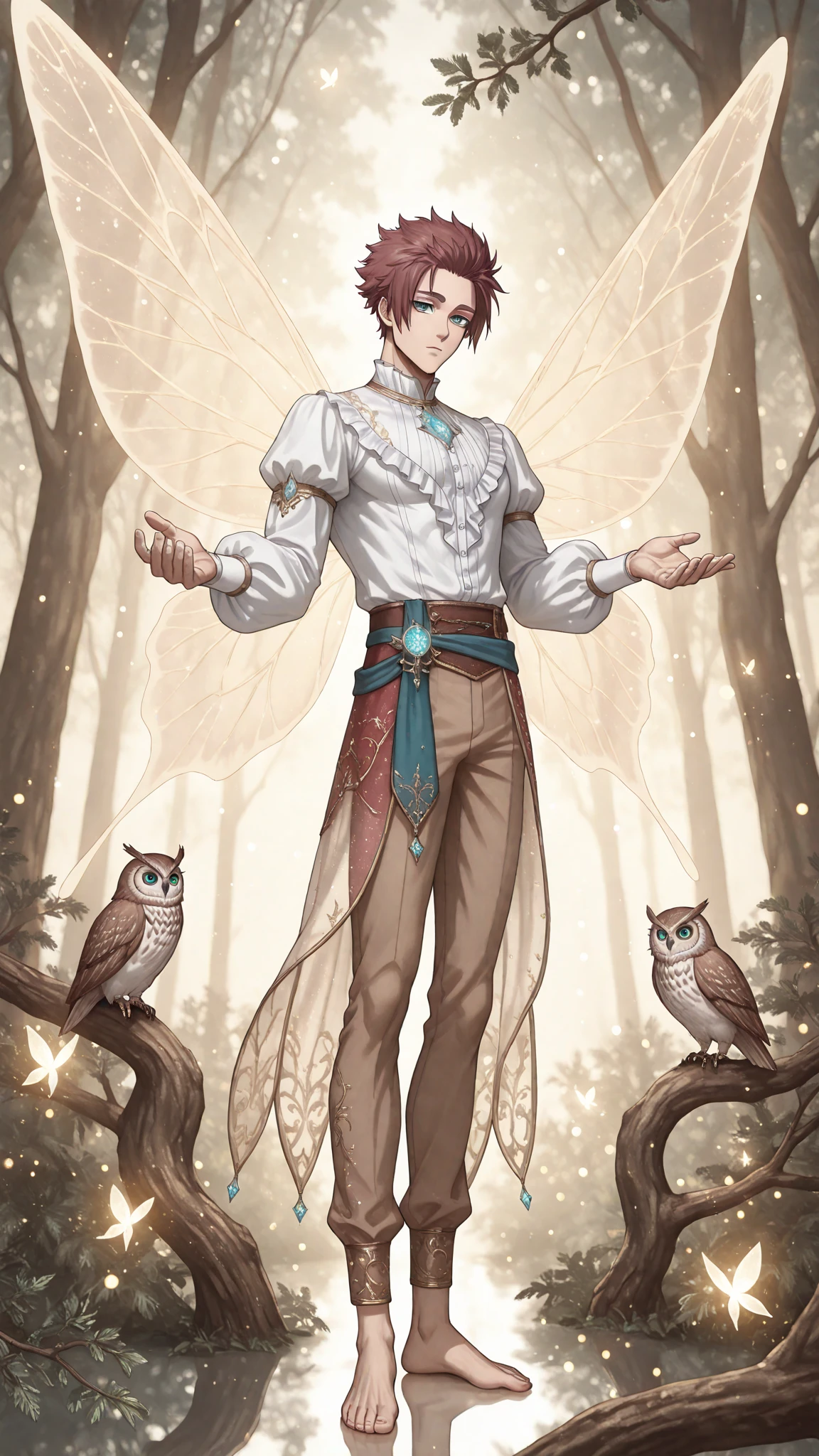 1boy, male focus, Itoshi Sae, Blue Lock, reddish-brown hair, short hair ...