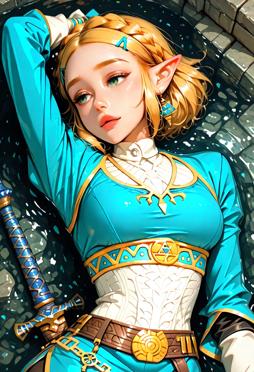 Princess Zelda, warrior - SeaArt AI