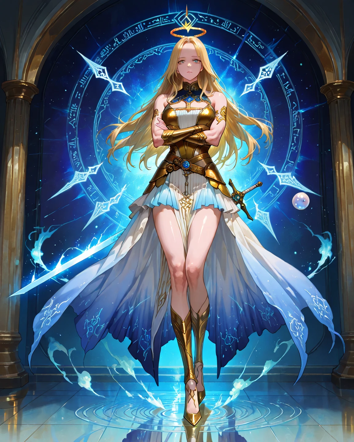 *"Ultra-detailed Korean MMORPG-style illustration (inspired by - SeaArt AI