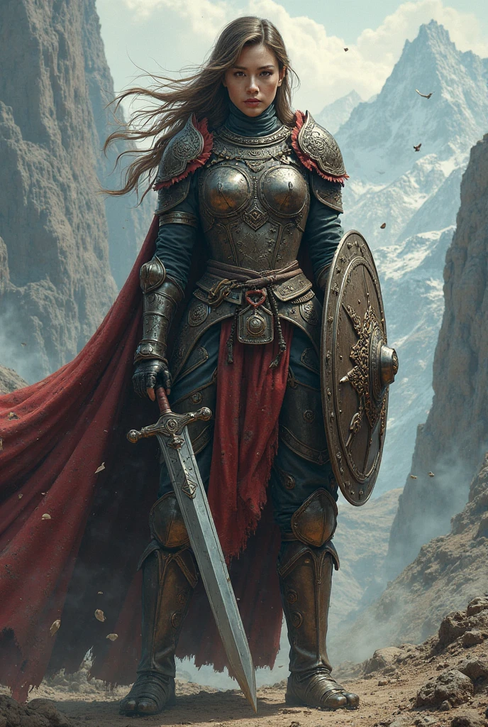 Legendary female warrior - SeaArt AI