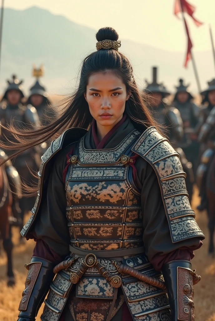 The leading Japanese female warlord in the Sengoku period is taken from ...