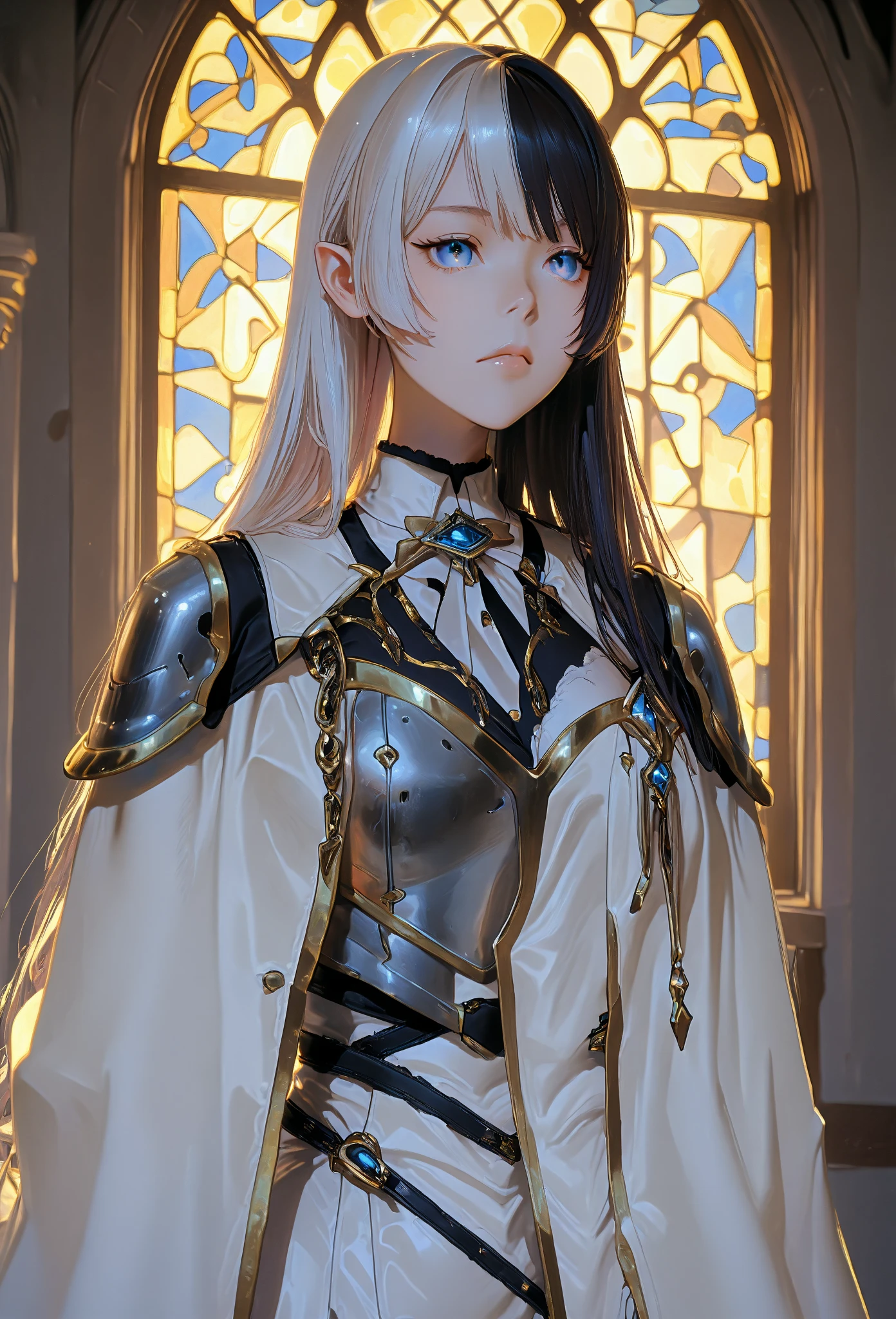 This is a stunning high-resolution image of a fantasy character - SeaArt AI