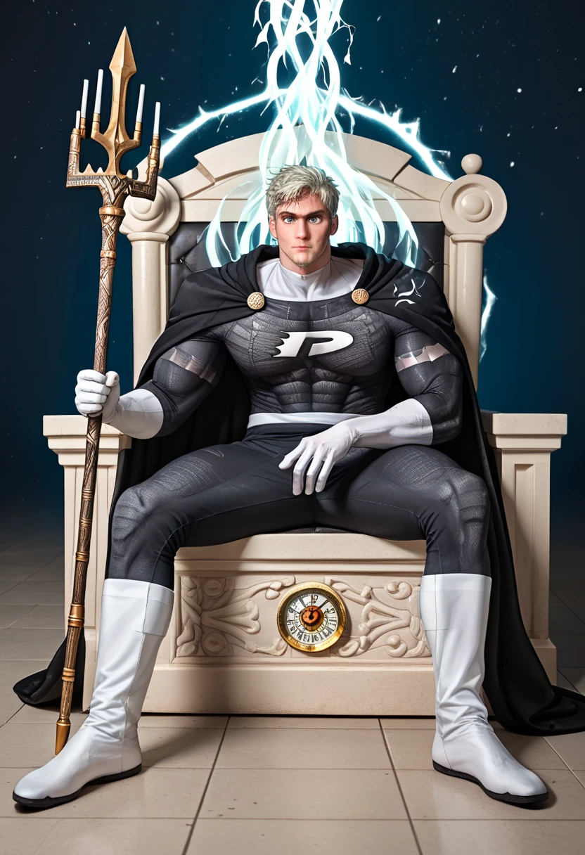 masterpiece, best quality, amazing quality, 1boy, shiny, skin - SeaArt AI