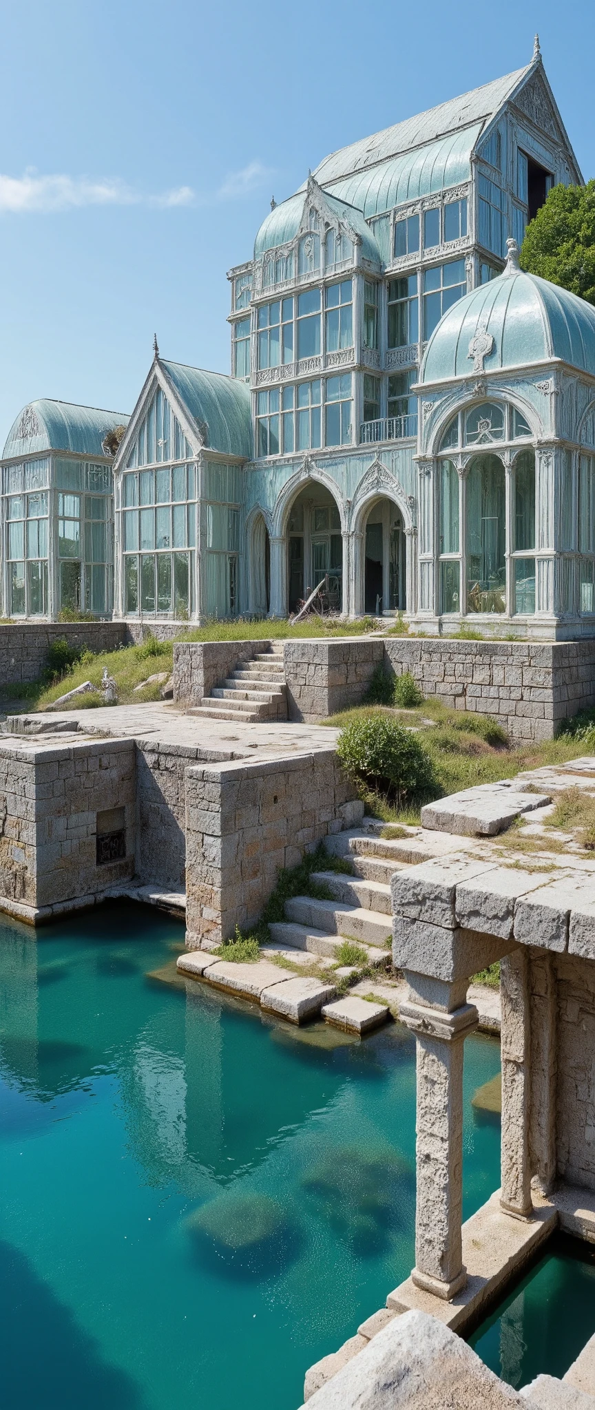 High Definition Images、I'm in the Dover Strait water{x}（Clear Blue ...