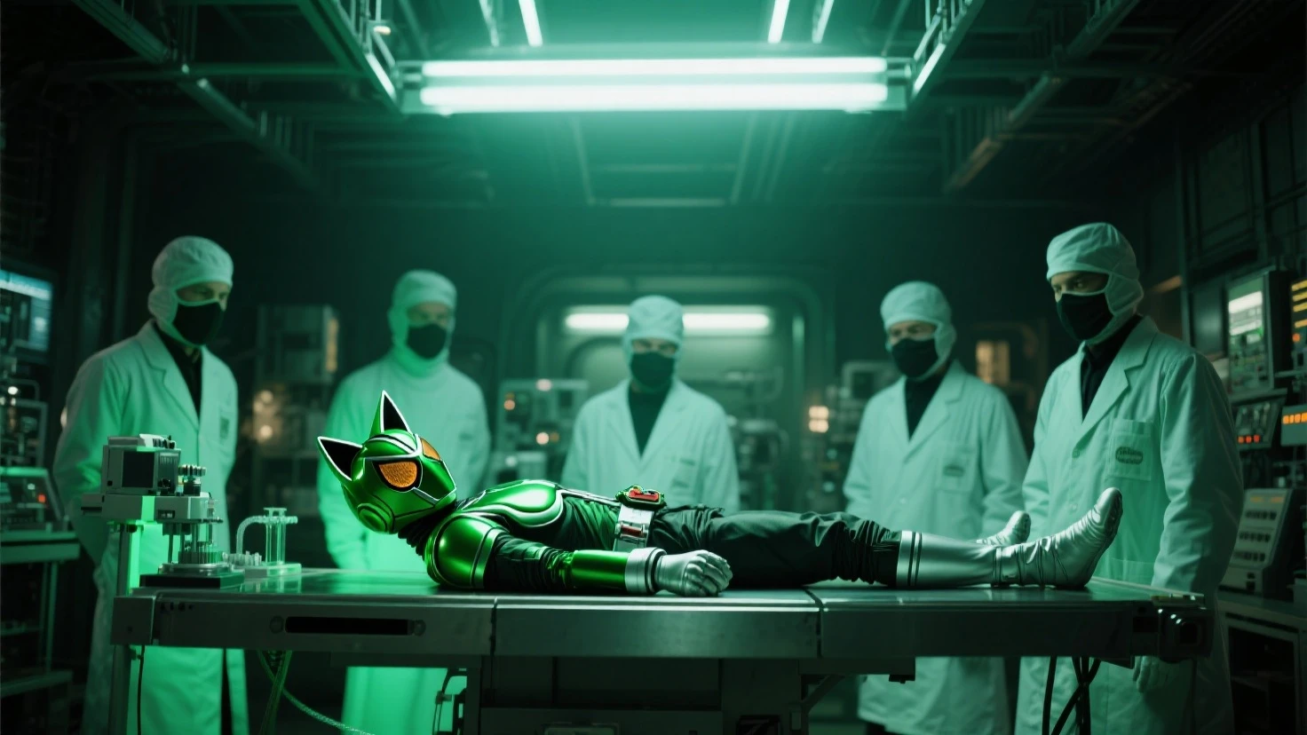 Fufufu、How does it feel to wear cat ears, Hongo Takeshi?。（Daily ...