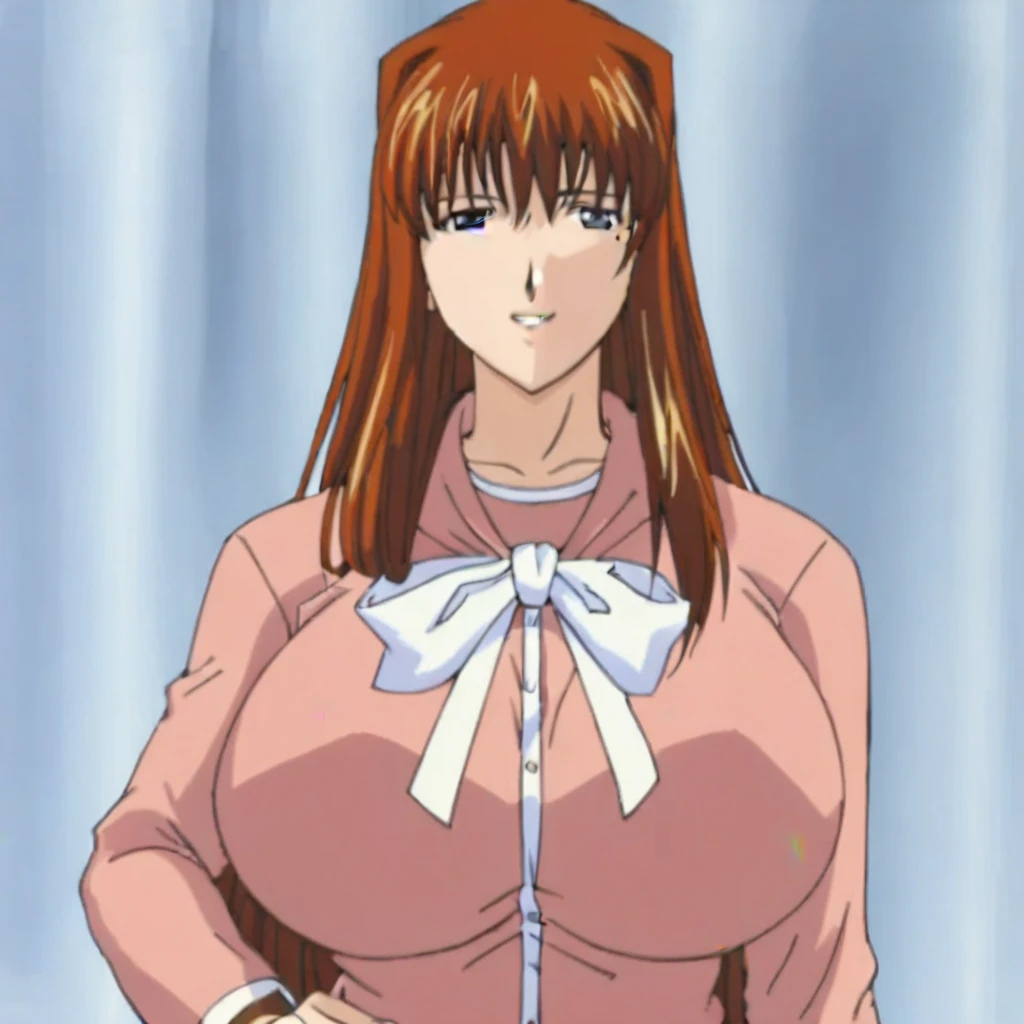 Safe_pos, score_9, solo, huge breasts, brown hair, blue eyes - SeaArt AI