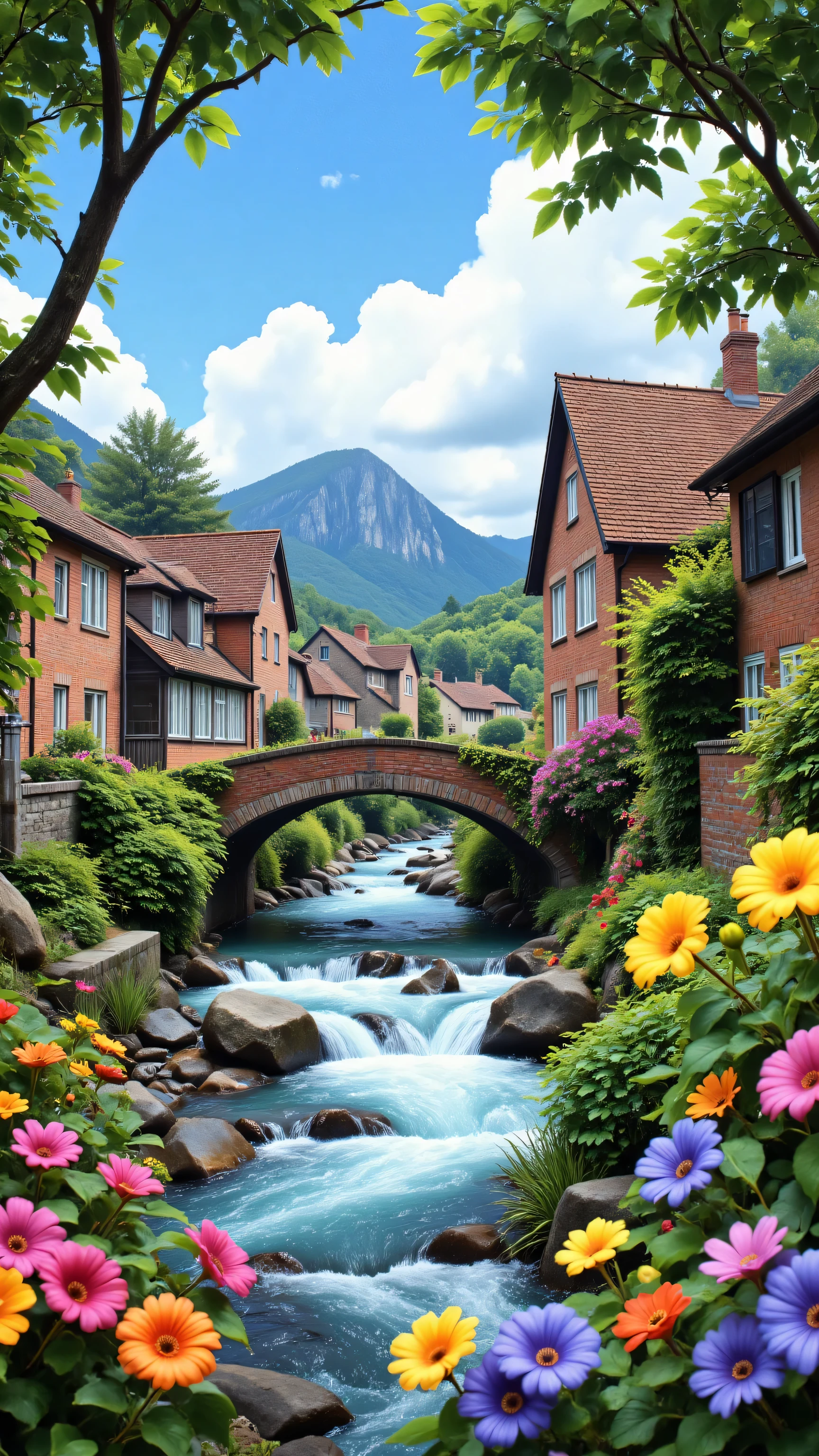 in high-definition images、Summer masterpiece painting、Vivid Flowers々The ...