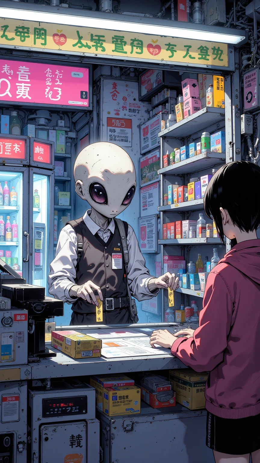 星からの夜勤