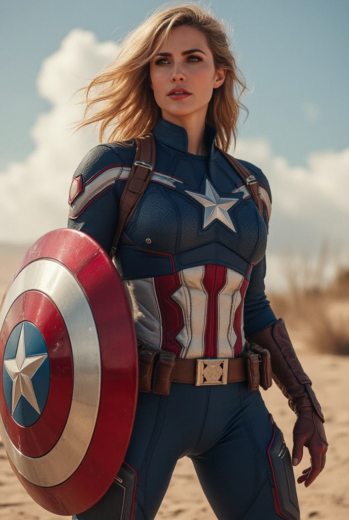 one mature woman, plays a costume that has been accurately recreated in ...