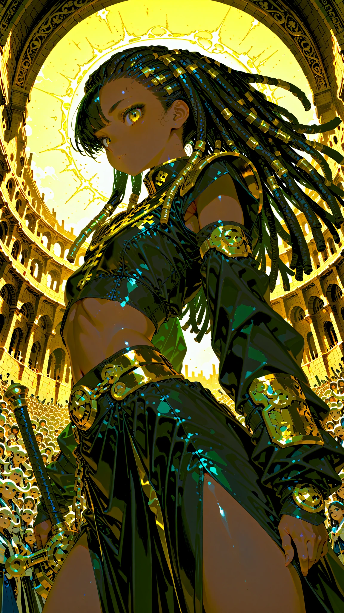 Very imaginative, A gladiator buffalo man distorted into an extreme ...