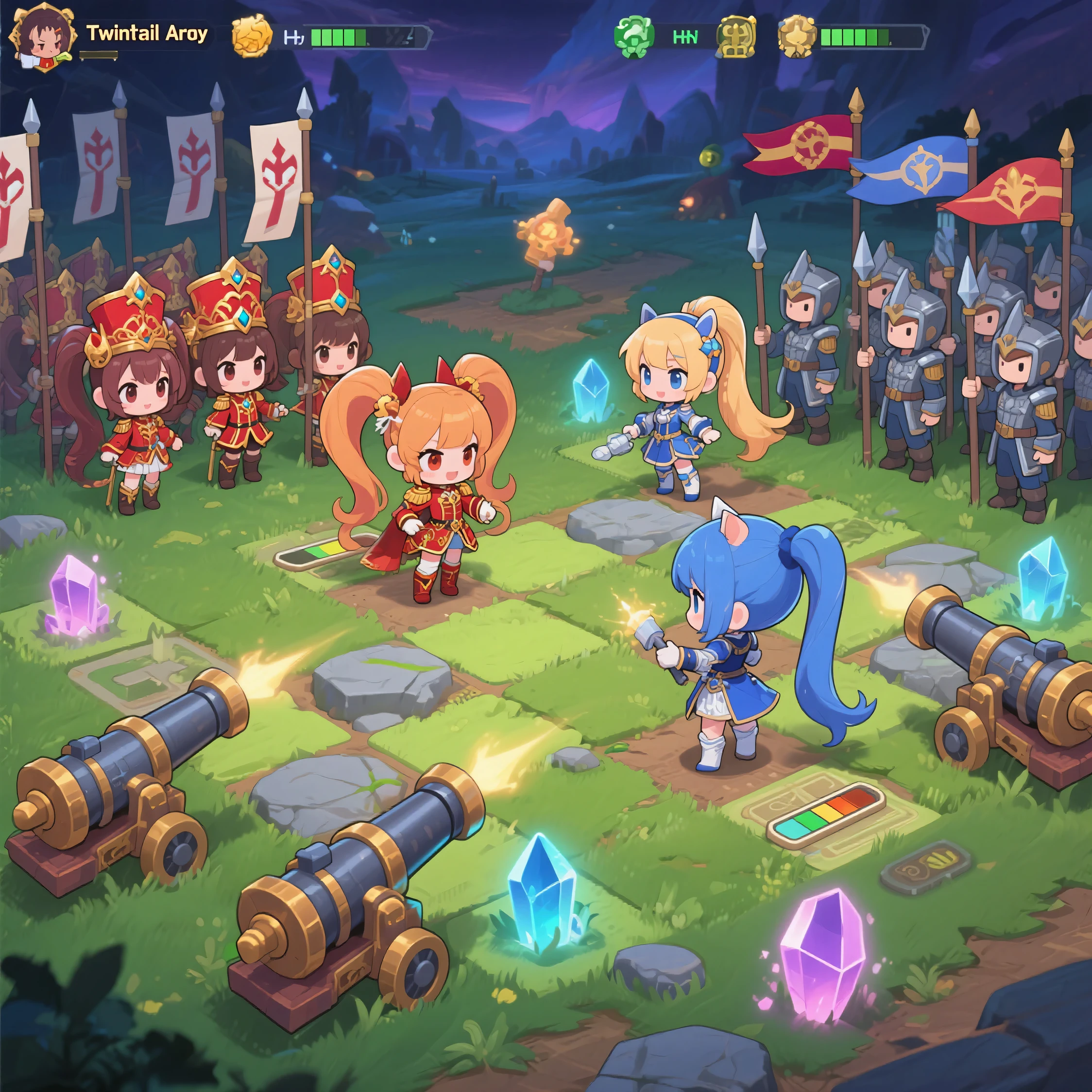 ツインVSポニー