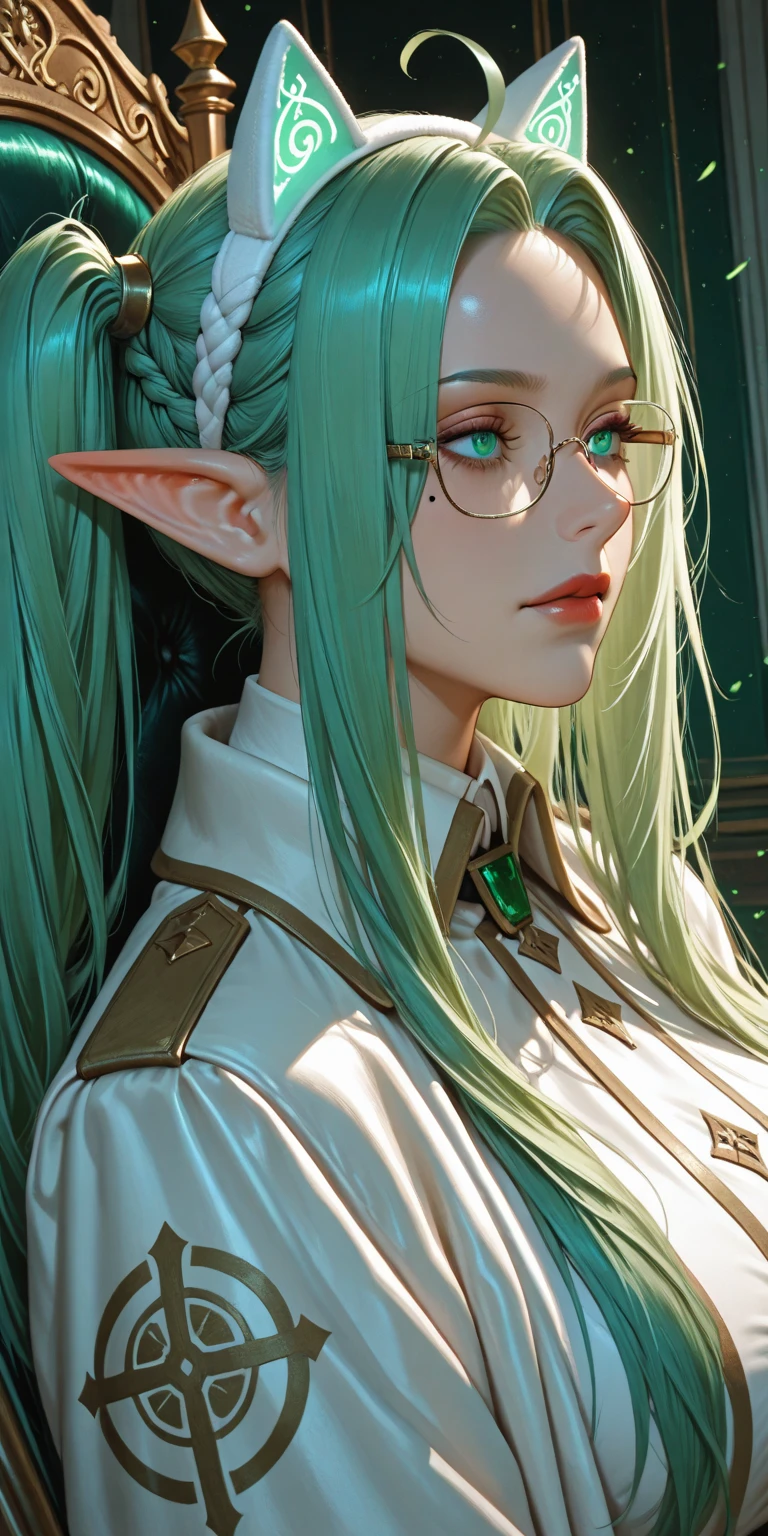 An elf who rose from a mere cat-eared researcher to an empress