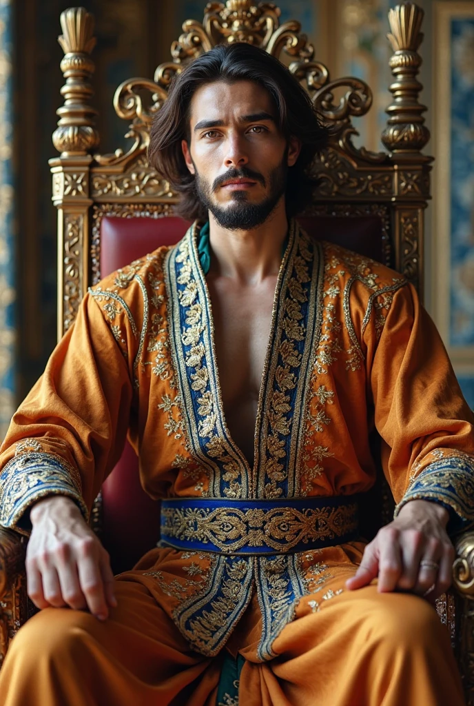 A full-length, high-resolution portrait of a beautiful Turkish young ...