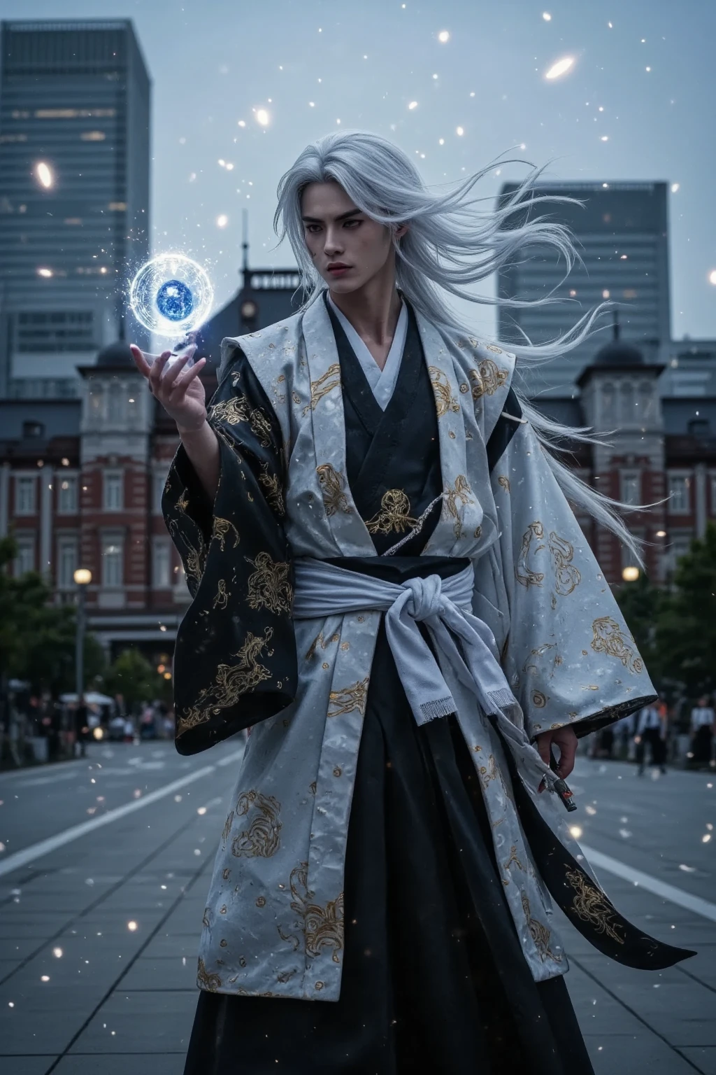 Ancient Japanese Onmyouji,One man, onmyoji, onmyoujutsu, chanting ...