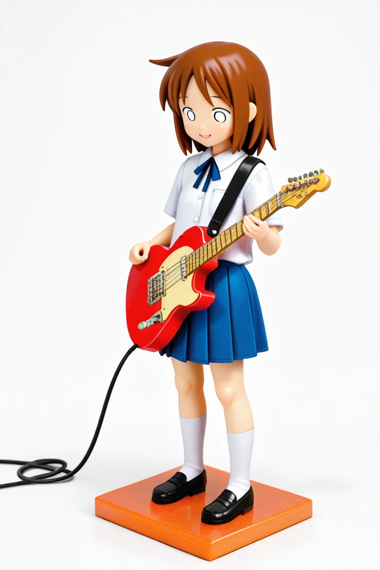 Hatono Chihiro, white background, figure, schoolgirl, cute, Play the ...