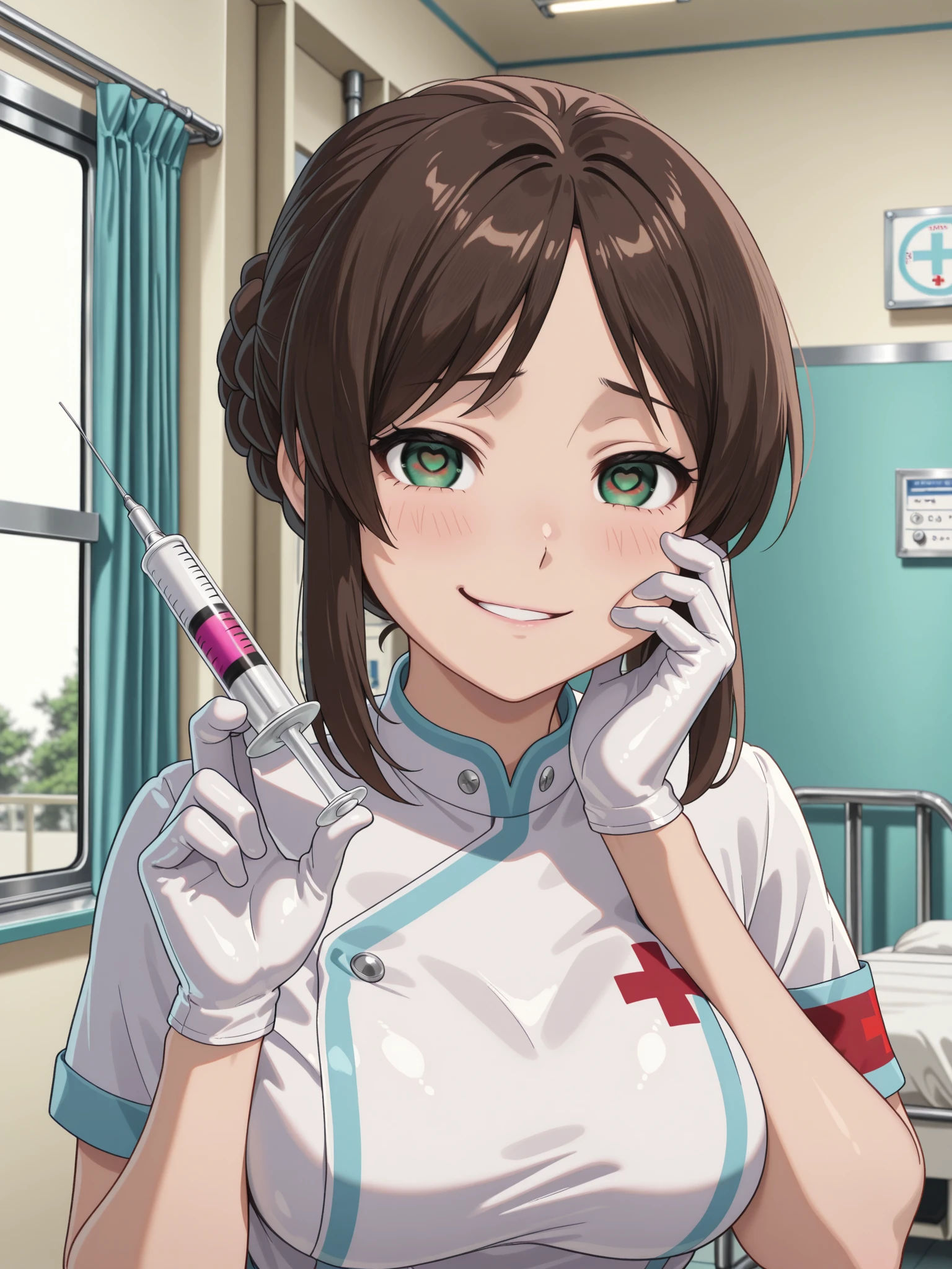 お薬打ちますねぇ