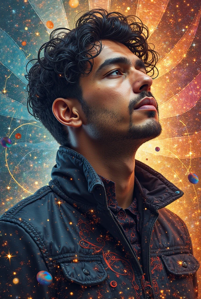 Create an album cover Create a musical album with the motto Steven ...