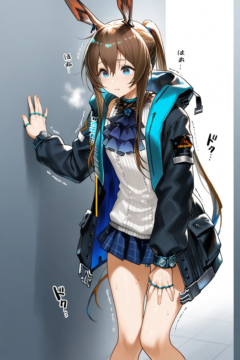 Standing、hip-shattering 、My knees are jittery and trembling、fatigue ...