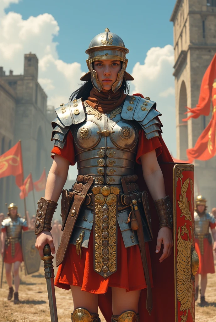 Gladiatrice romaine 👸