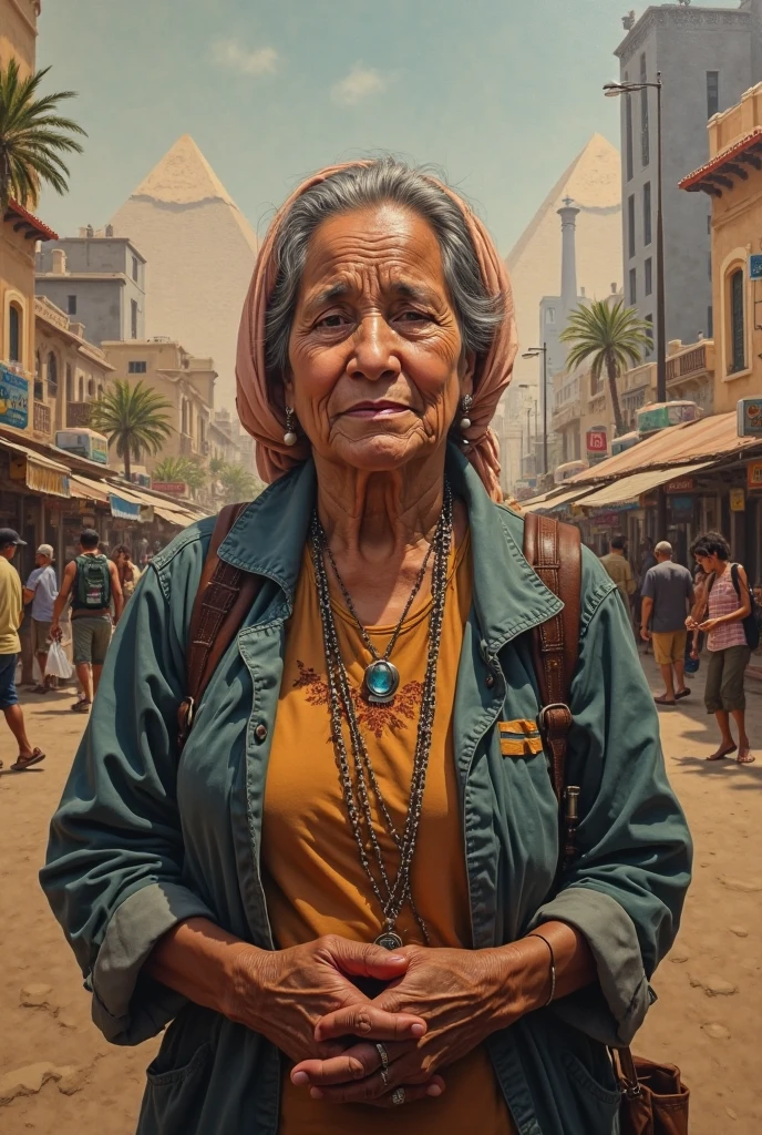 Nanay aida ofw in egypt - SeaArt AI