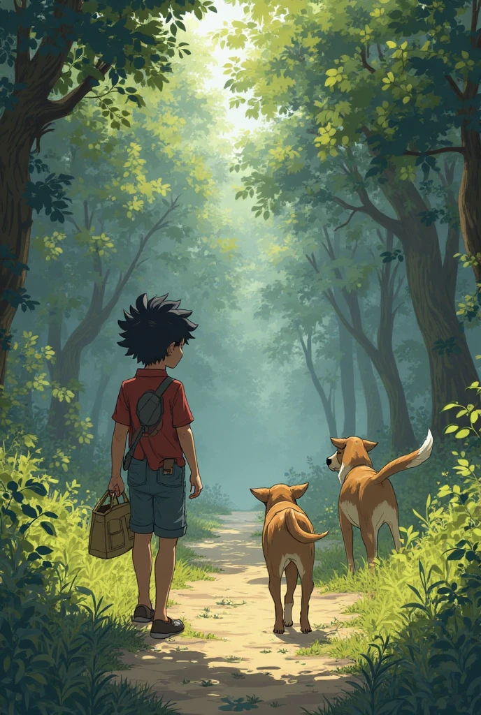 SCENE 1 – LOST Daylight. A 7-year-old boy, TAMIRU, in torn clothes ...