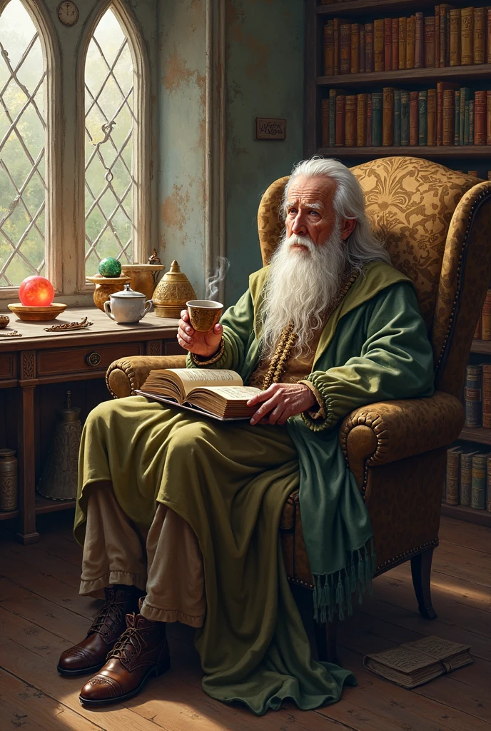 High Quality、The daily life of a retired wizard - SeaArt AI