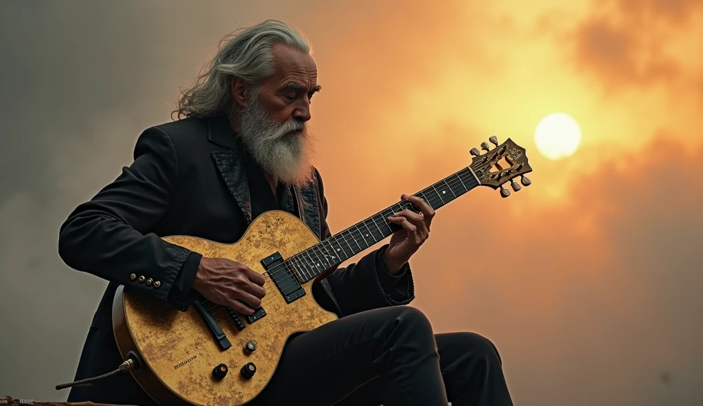 **"A Gothic guitarist approximately 60 years old and 1,80 by Altuara is ...