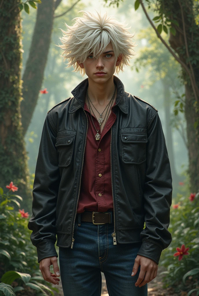 A boy of the man-beast race being part of the animal calls, It is ...