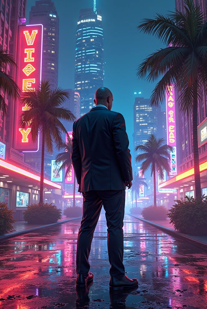 Vice city banner - SeaArt AI