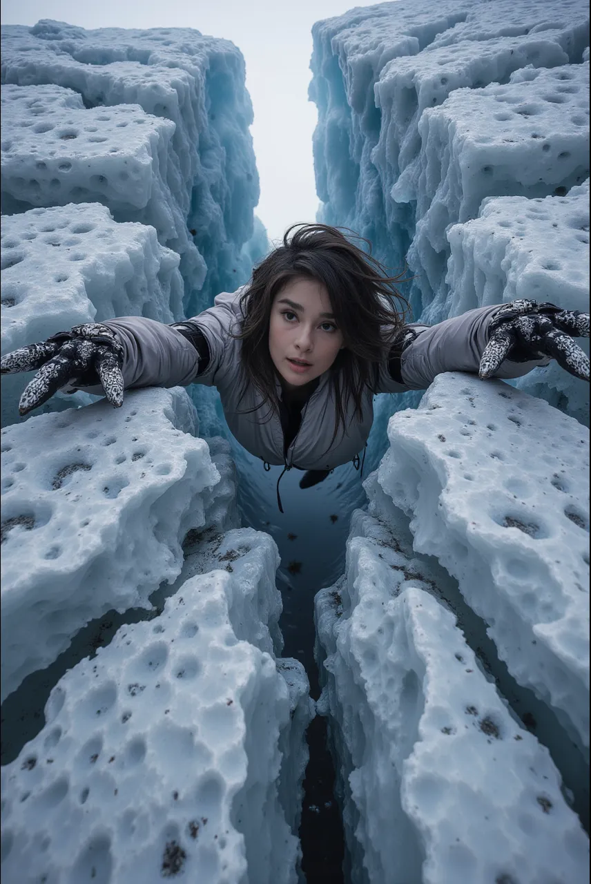 SeaArt AI | Beautiful woman falls