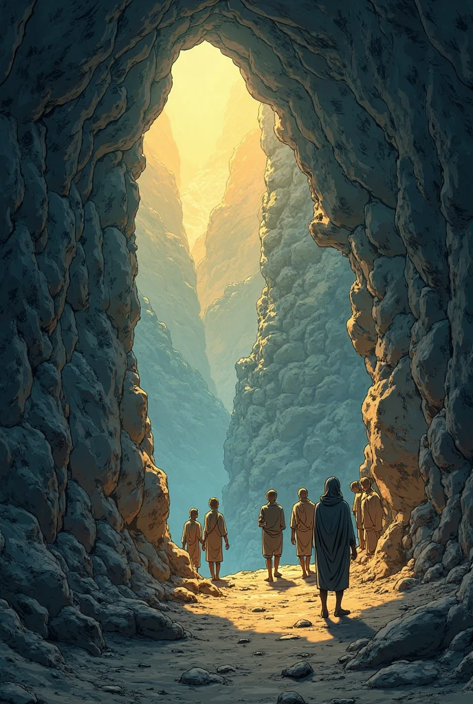 Create these images Comic Book: The Duality of Being Picture 1 - SeaArt AI