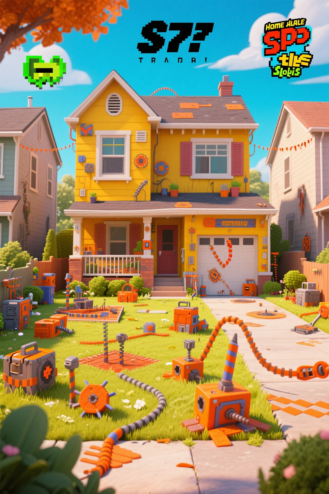 My neighbor's house is a trap house