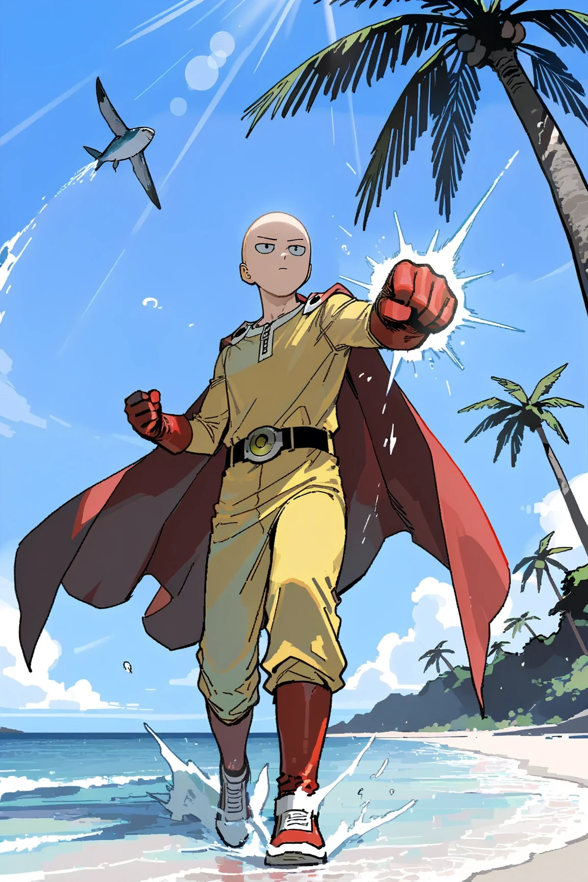 One Punch Splits the Sea👊🏻