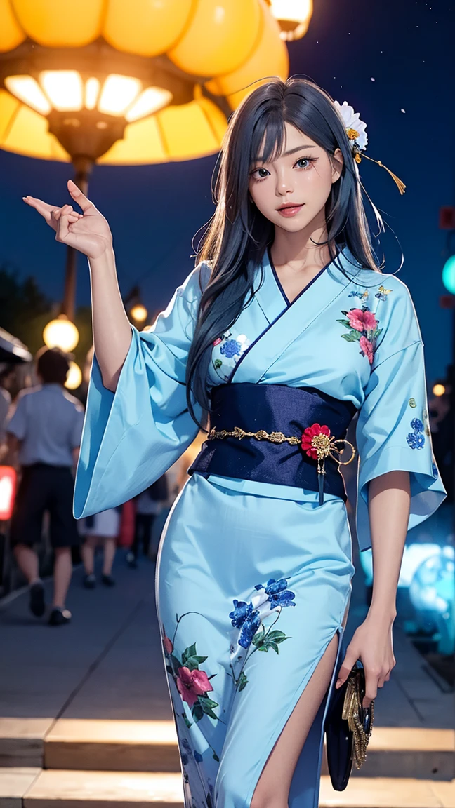 Full body (((Highest quality)), (Very detailed), 1 girl, (Rawbow Hair ...